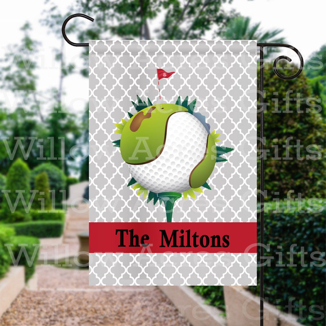 Golfers Flag Design Sublimation Design Digital Design Flag | Etsy