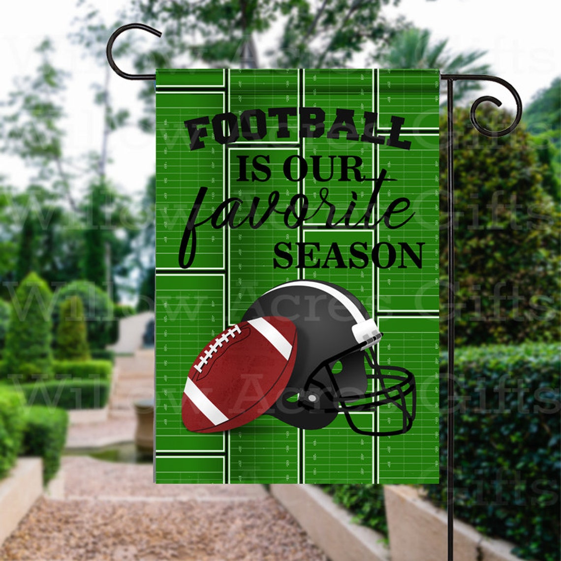 Football Flag Design Sublimation Design Digital Design Flag | Etsy
