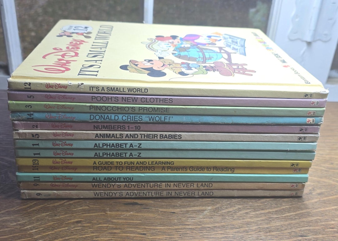 Vintage Walt Disney Bantam Books - Etsy