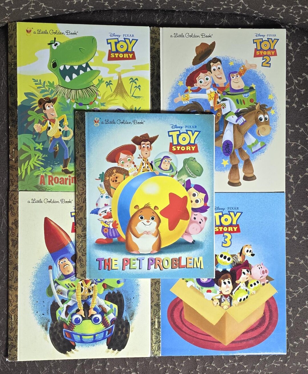 Toy Story A Little Golden Books Collection of 5 See Description - Etsy