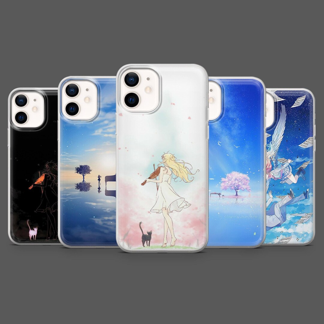 You Lie in April Phone Case Kaori Kosei Cover for iPhone 17, 16, 15, 14 ...