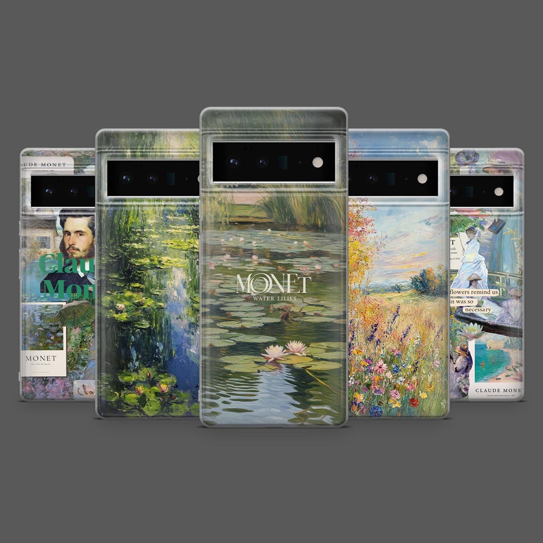 Claude Monet Phone Case Famous Art Painting Cover for Google Pixel 10 ...