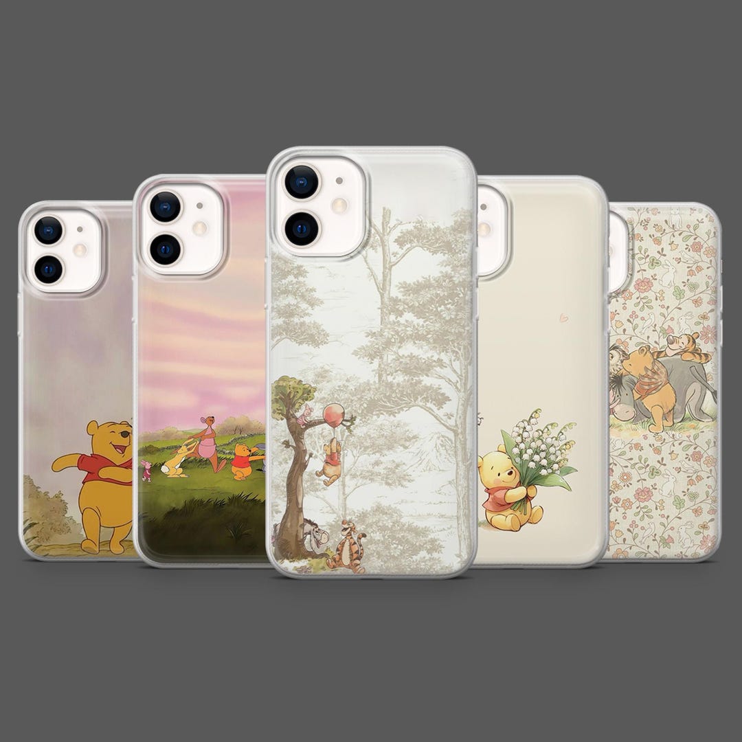 Winnie the Pooh Phone Case Piglet Robin Disney Cover for iPhone 17, 16 ...