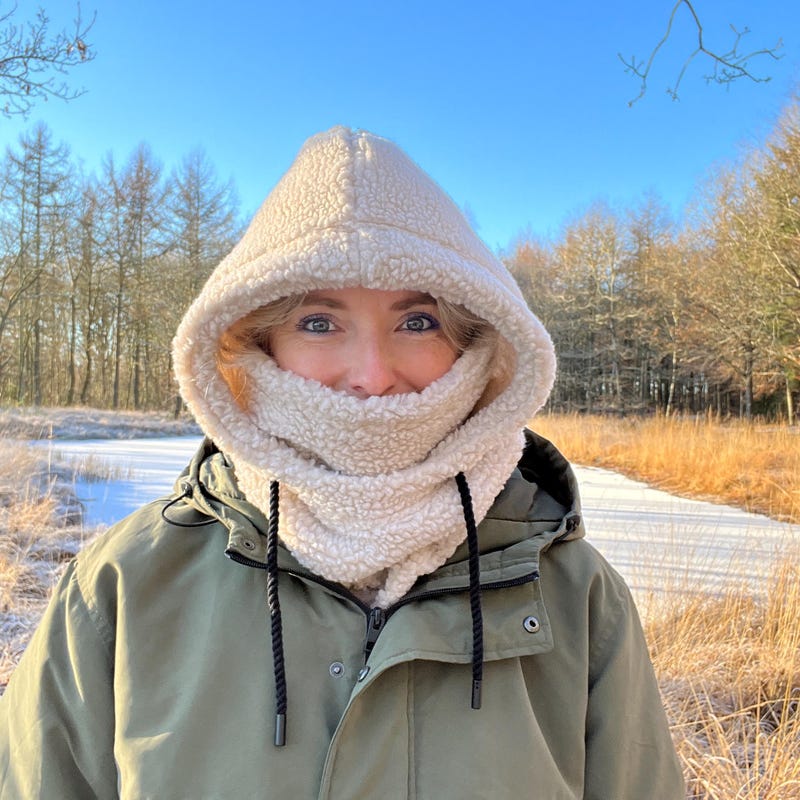 Womens Face Hood - Etsy