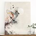 Boho Wall Art Print Bird Painting Boho Home Decor Bohemian - Etsy