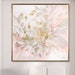 Light Pink Wall Art, Pink and White Abstract Painting, Minimalist ...