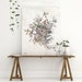 Modern Ink Drawing, Abstract Floral Art, Ink Art, Modern Art Print ...