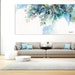Turquoise Abstract Art Large Abstract Wall Art Framed Wall - Etsy
