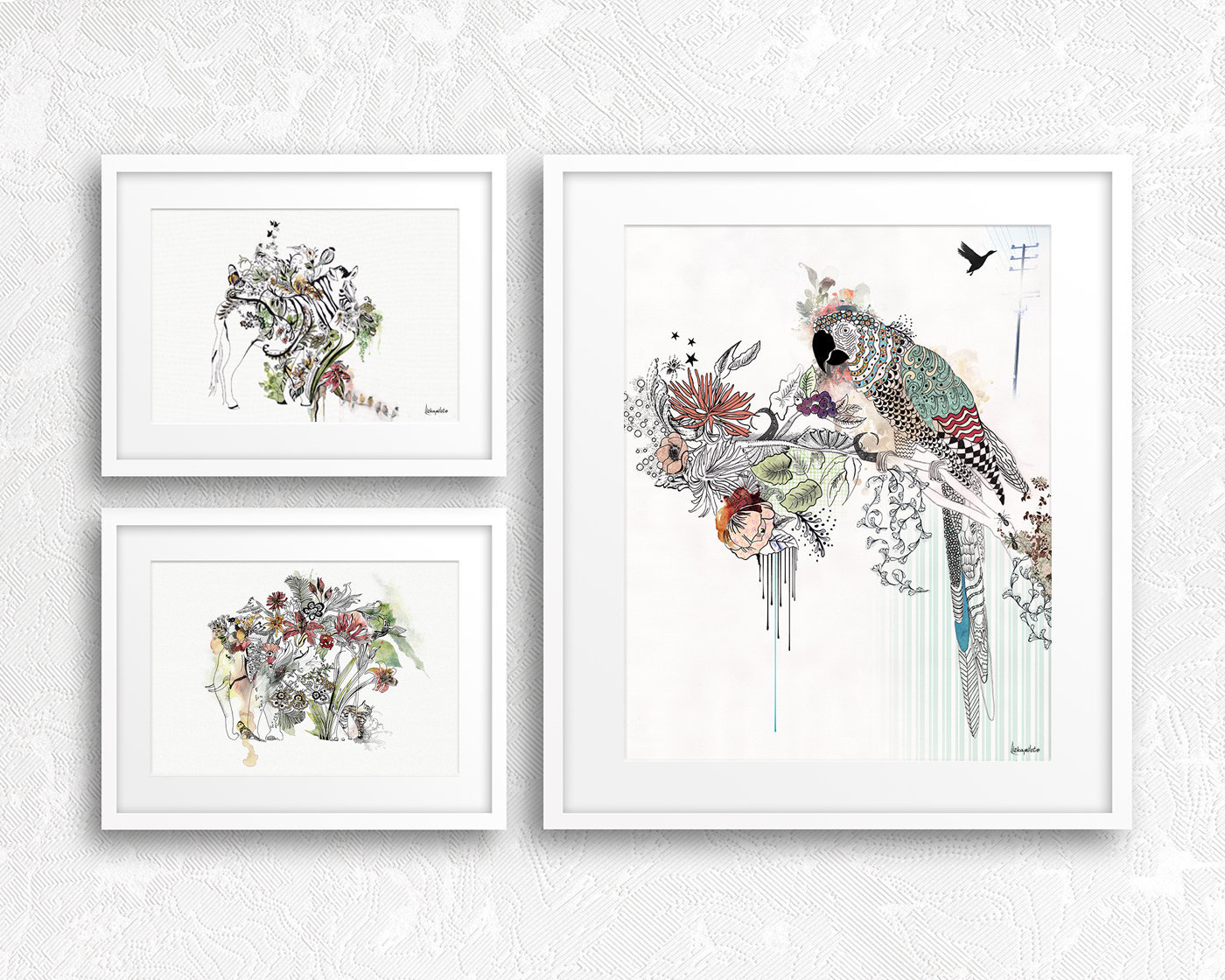 Set of 3 Prints Wall Art Home Decor Wall Art Set Prints | Etsy