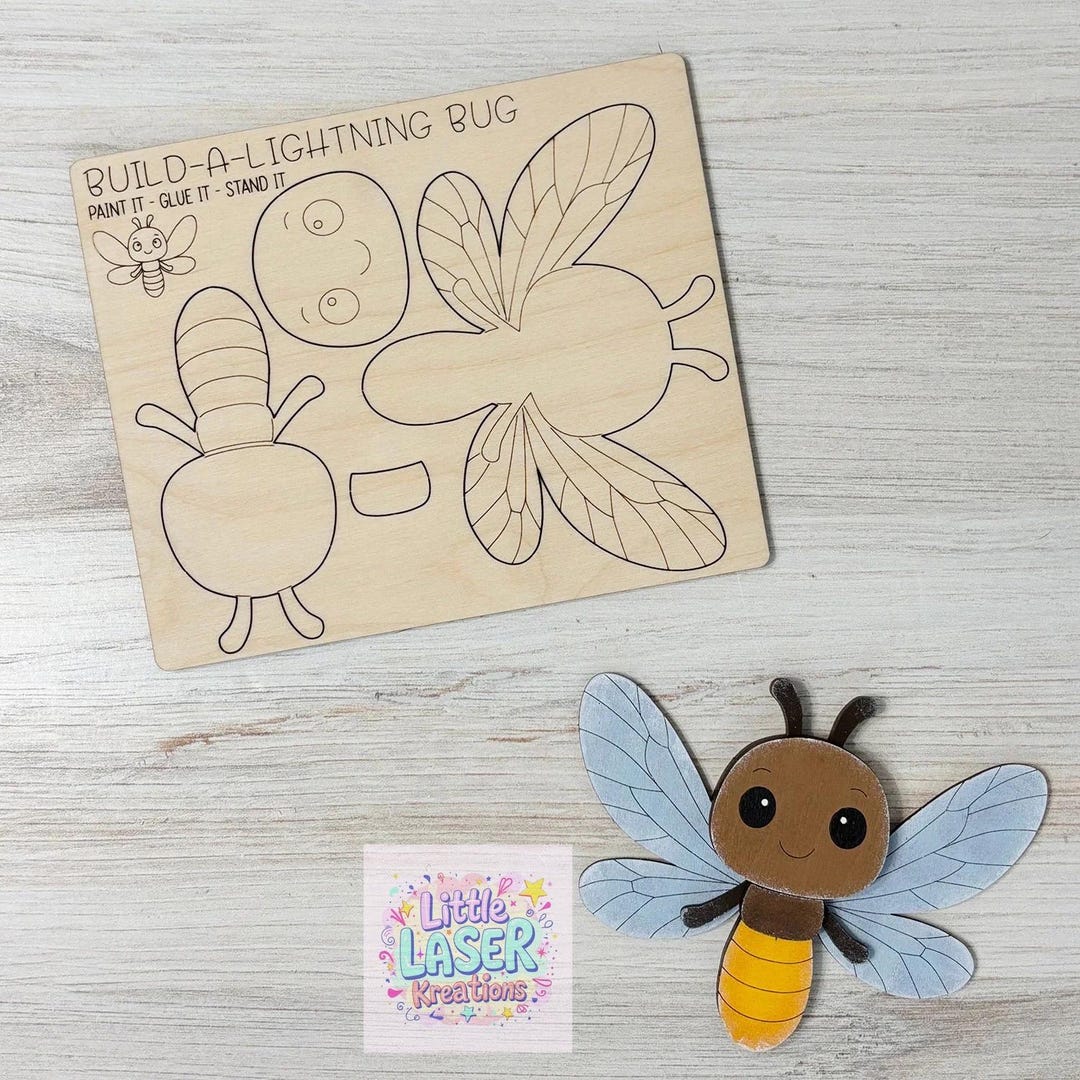 Insect Pop-out Card Craft Kit | Kids DIY Bug Collection - Etsy