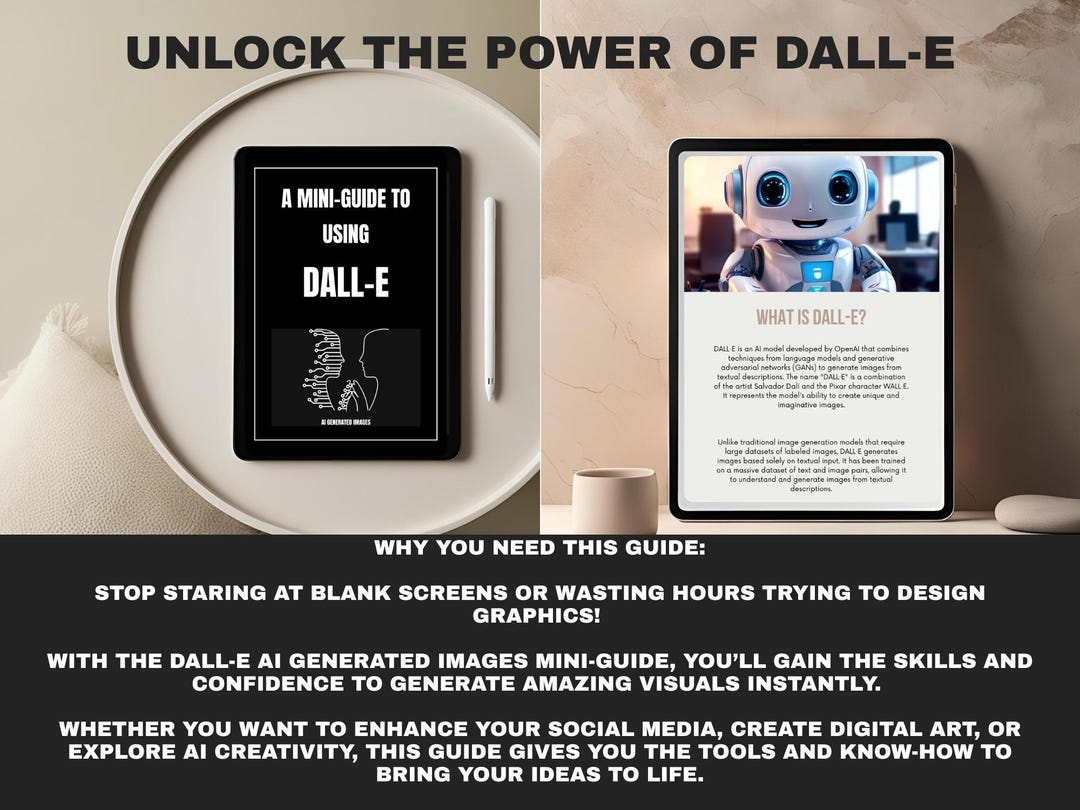 DALL-E AI Art Mini-guide: Prompts & Image Creation (digital Download ...