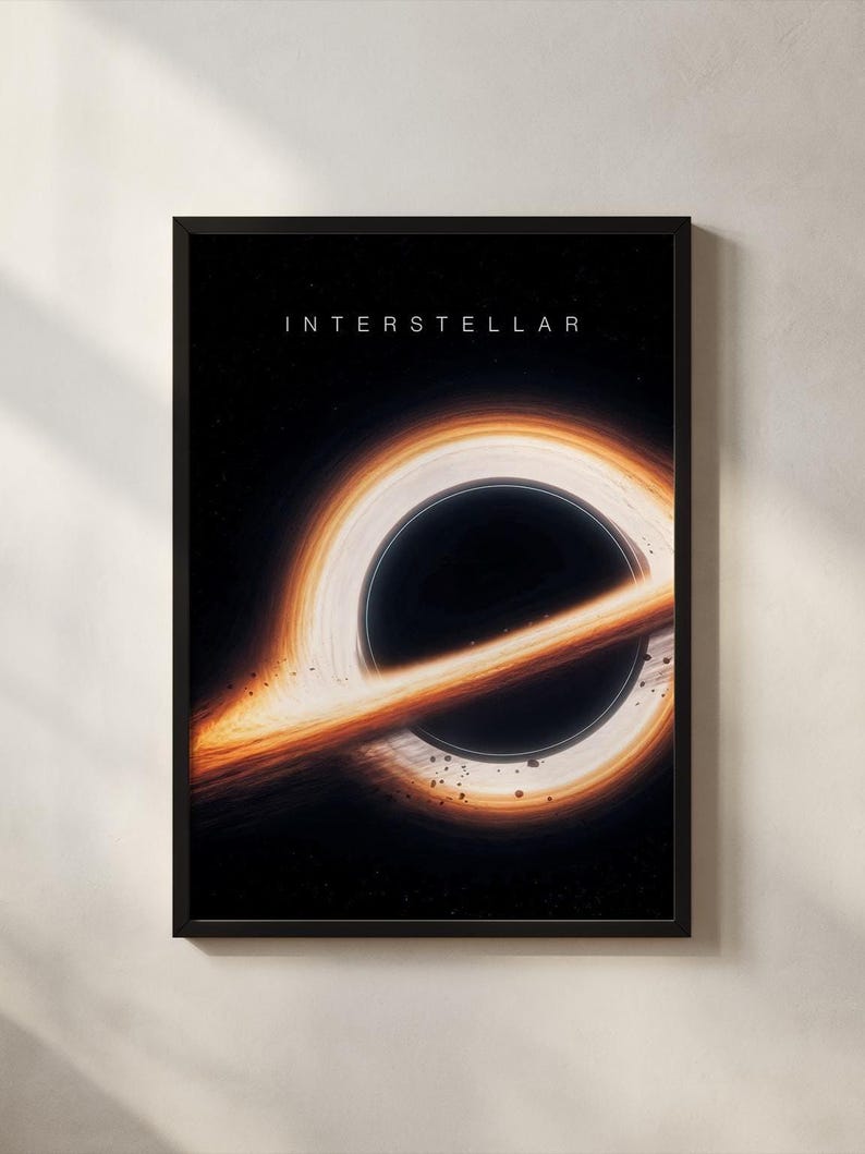 Interstellar Movie Poster - Etsy