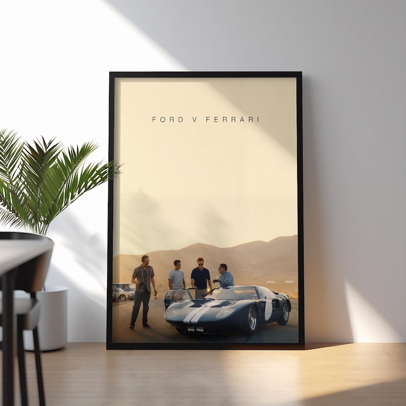 Ford V Ferrari Poster - Etsy