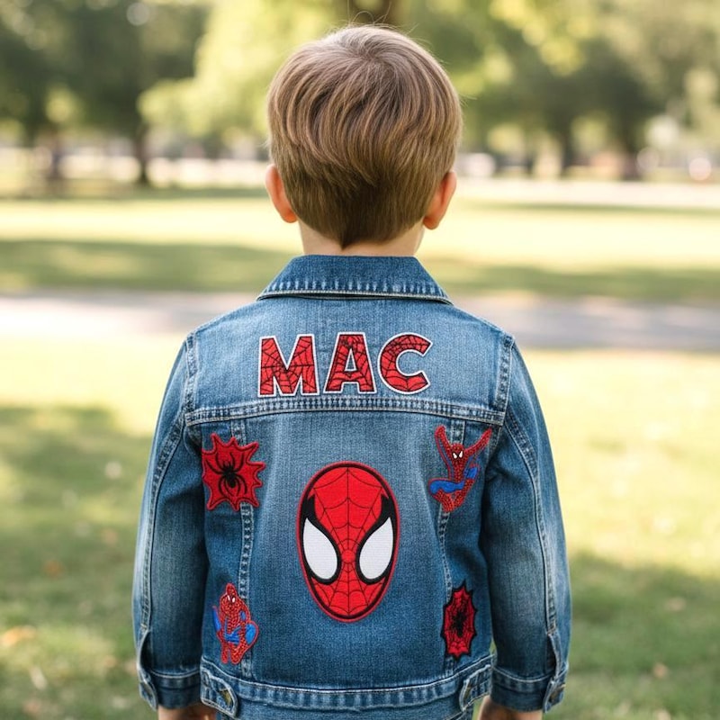 Spiderman Jacket - Etsy