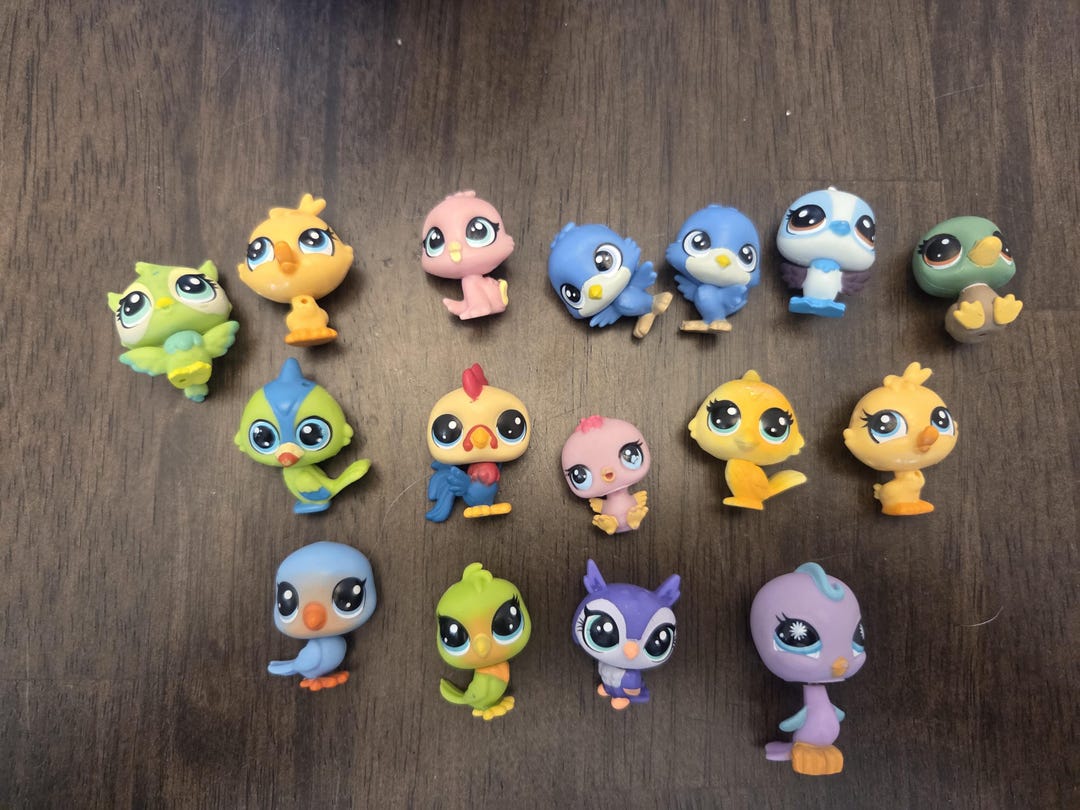 16 Small LPS Birds - Etsy