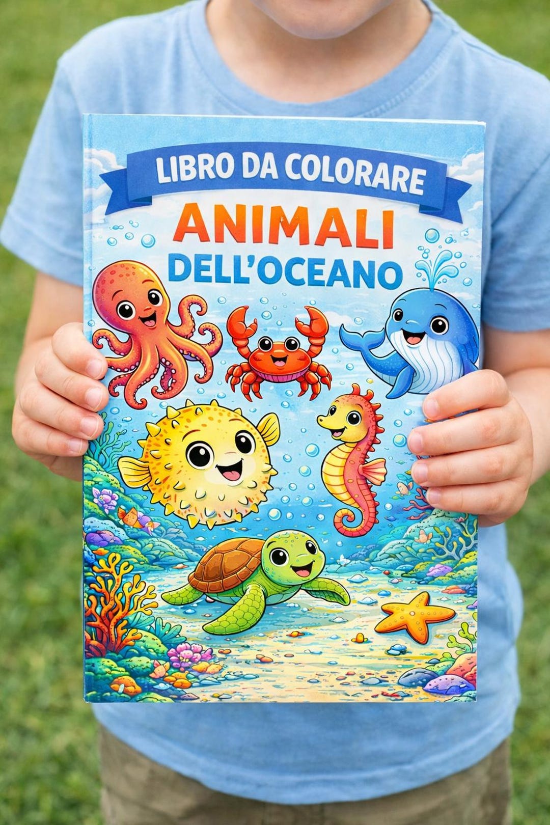 Ocean Animals Coloring Book for Kids – Printable PDF – Creative ...