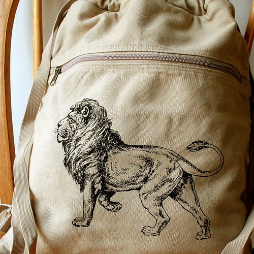 Luna Moth Backpack Canvas Laptop Bag - Etsy