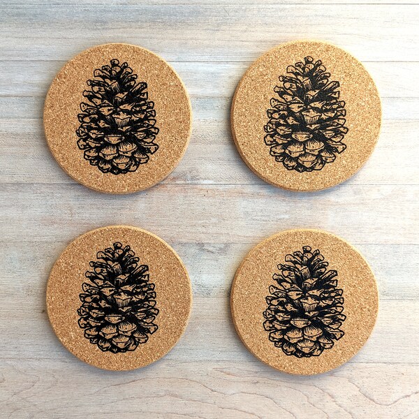 Pine Coasters - Etsy