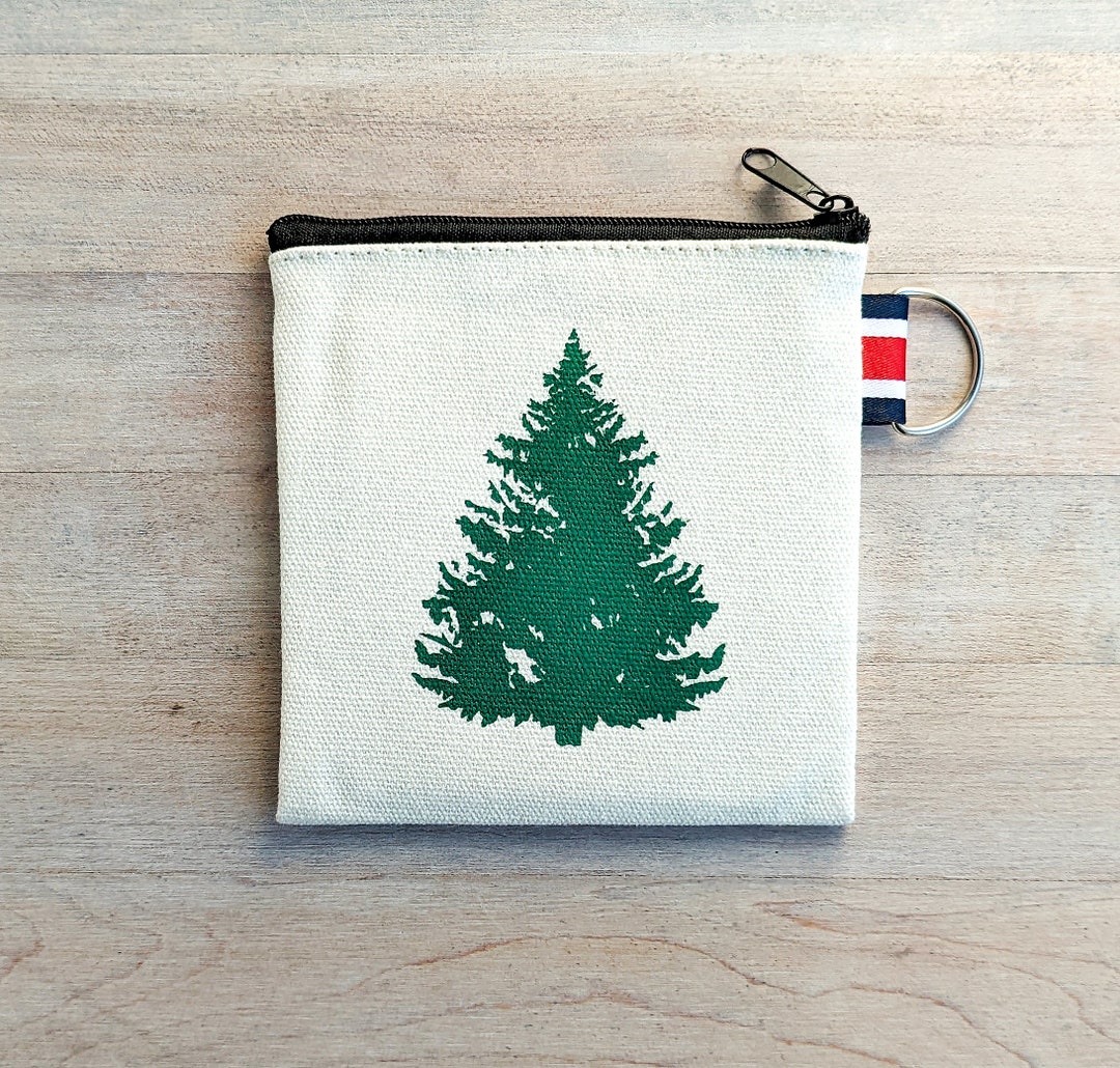 Pine Tree Christmas Coin Purse Gift Card Holder - Etsy