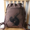 Luna Moth Backpack Canvas Laptop Bag - Etsy