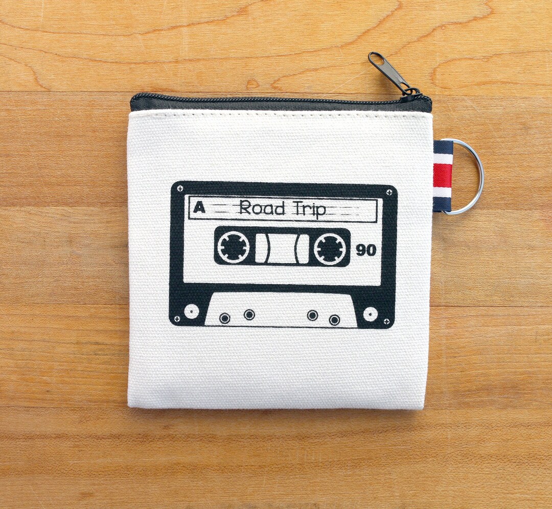 Mixtape Coin Purse Zipper Pouch Gift Card Holder - Etsy
