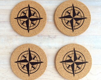 Compass Rose Gift - Etsy