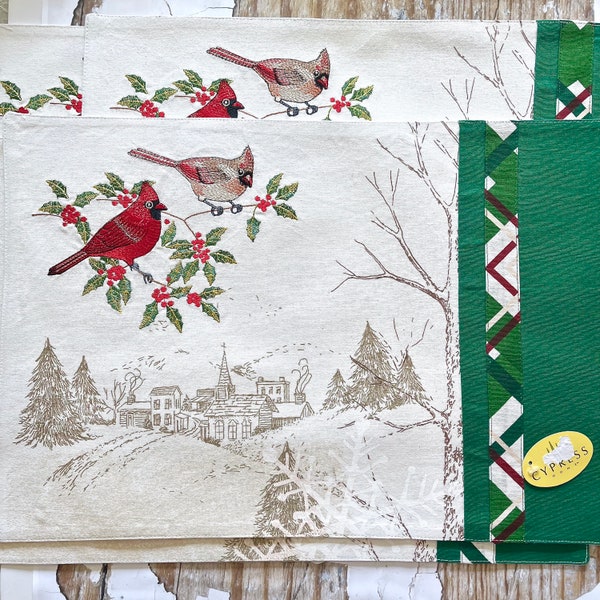 Winter Placemats - Etsy