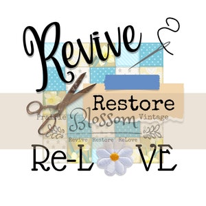 Instant Downloads - "revive, Restore, Relove" Printable Graphic for T ...