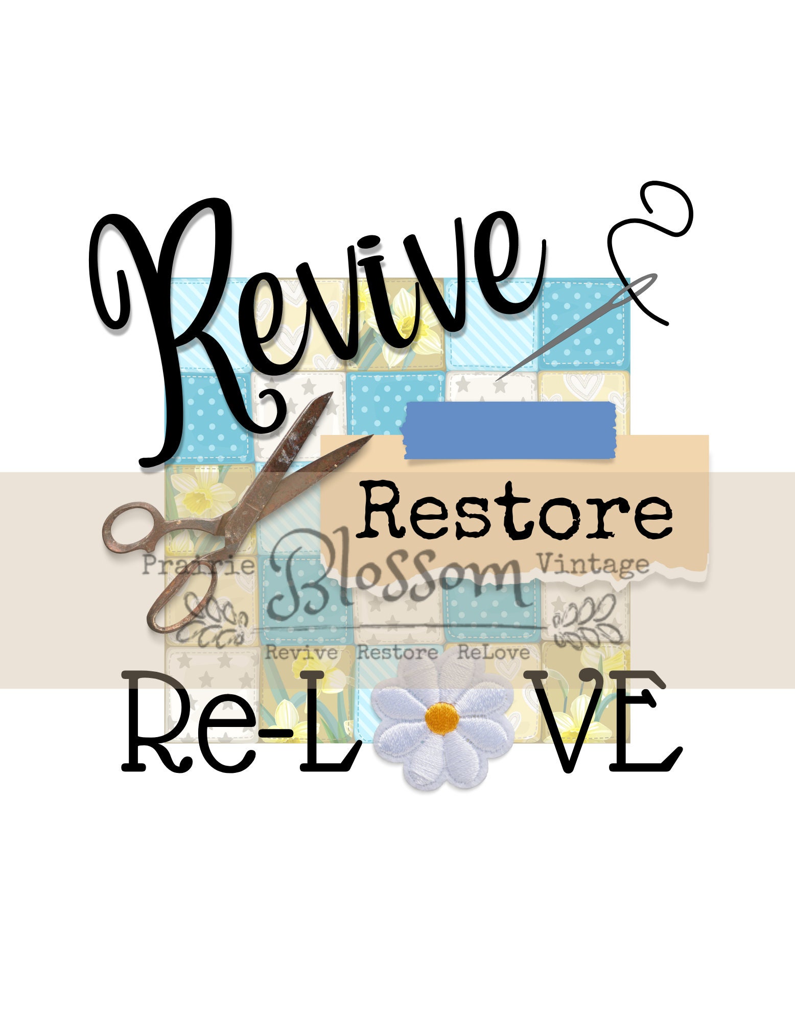 Instant Downloads revive Restore Relove - Etsy