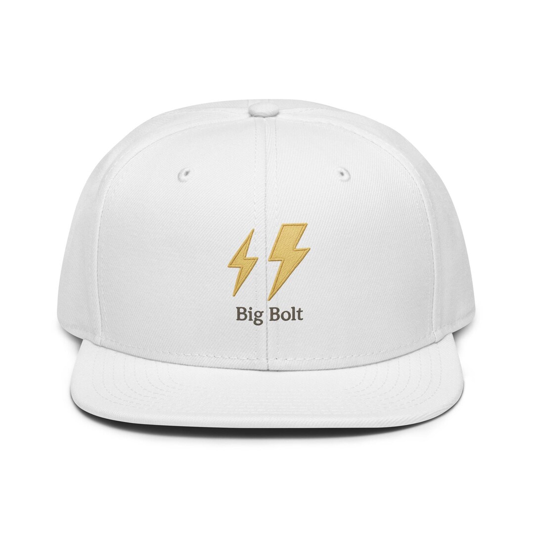 Embroidered Lightning Bolt Cap • Minimalist Dad Hat - Etsy