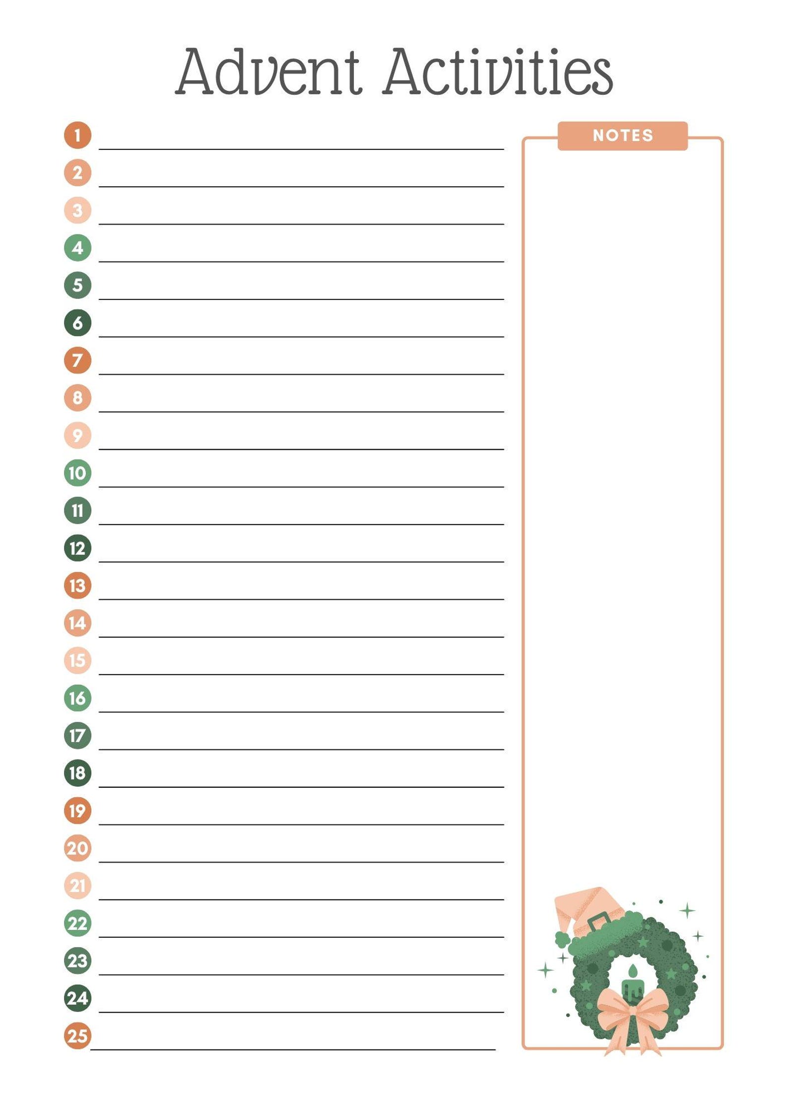 Christmas Planner | Holiday Organizer | Festive To-do List and Gift ...