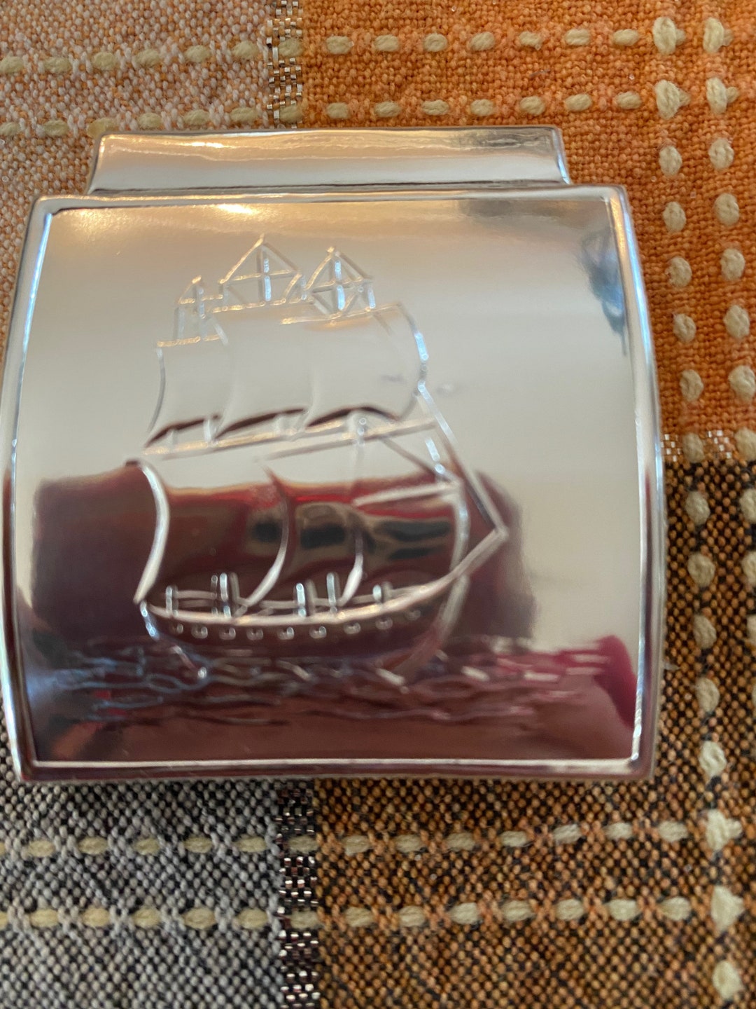 Vintage Embossed Sailboat Yacht Sticker for Invitations - Etsy