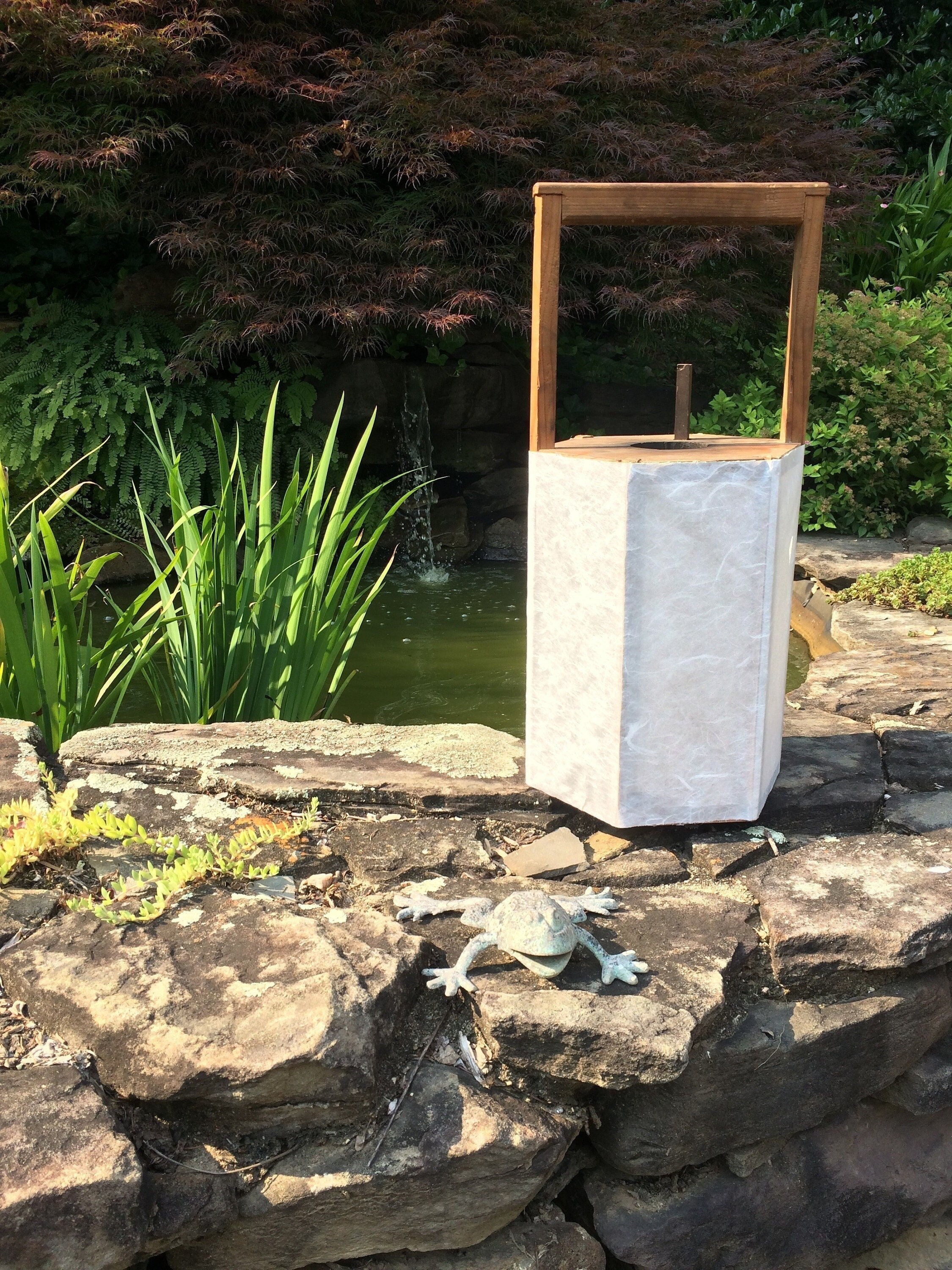 Beautiful Vintage Hexagonal Japanese Oki-andon paper Lantern - Etsy