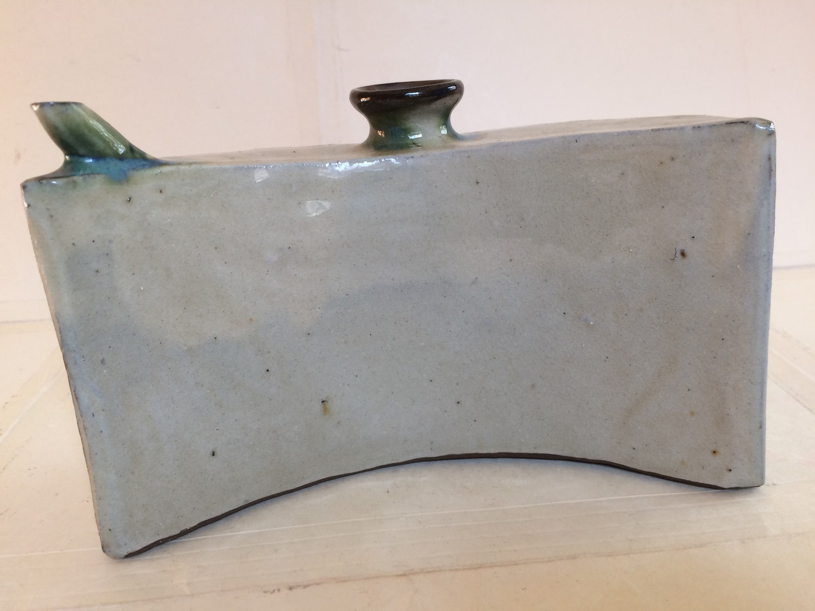 Antique Japanese Pottery Hip Flask, Late 19th Century - Etsy