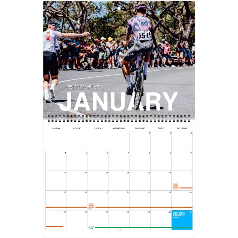 2026 World Tour Cycling Calendar - Etsy