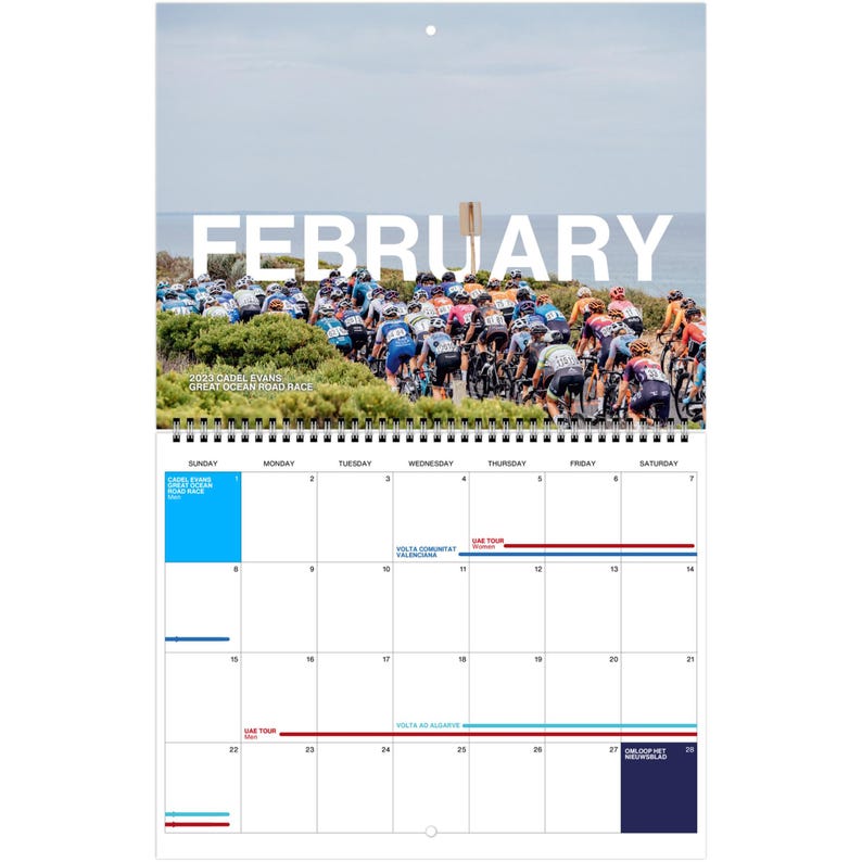 2026 World Tour Cycling Calendar - Etsy