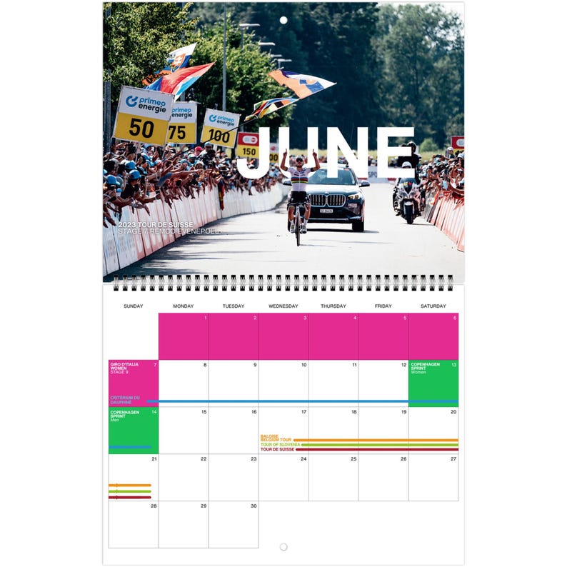 2026 World Tour Cycling Calendar - Etsy