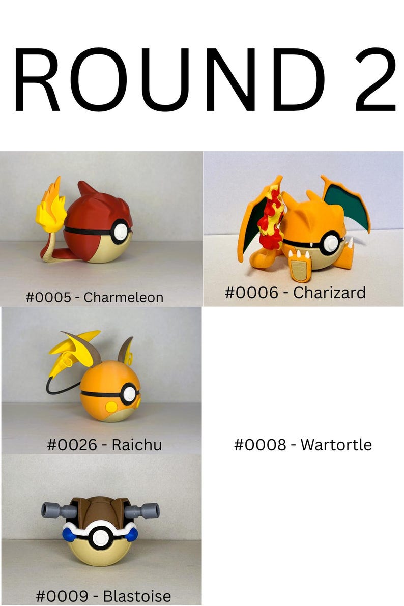 Listing 1 of 5 Pokemon Character Balls and Standard Balls - Etsy