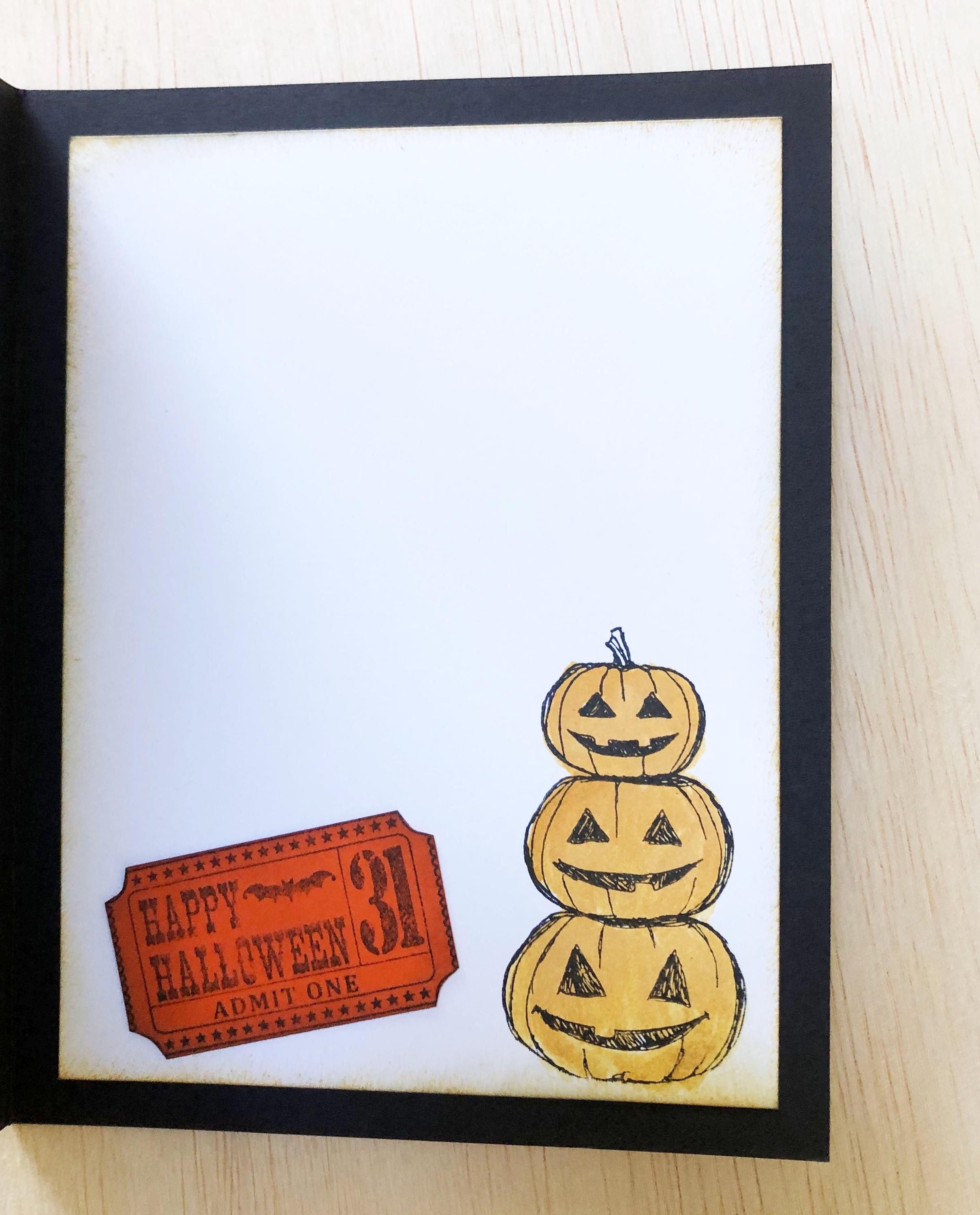 Halloween Black Cat Card or Card Kit - Etsy