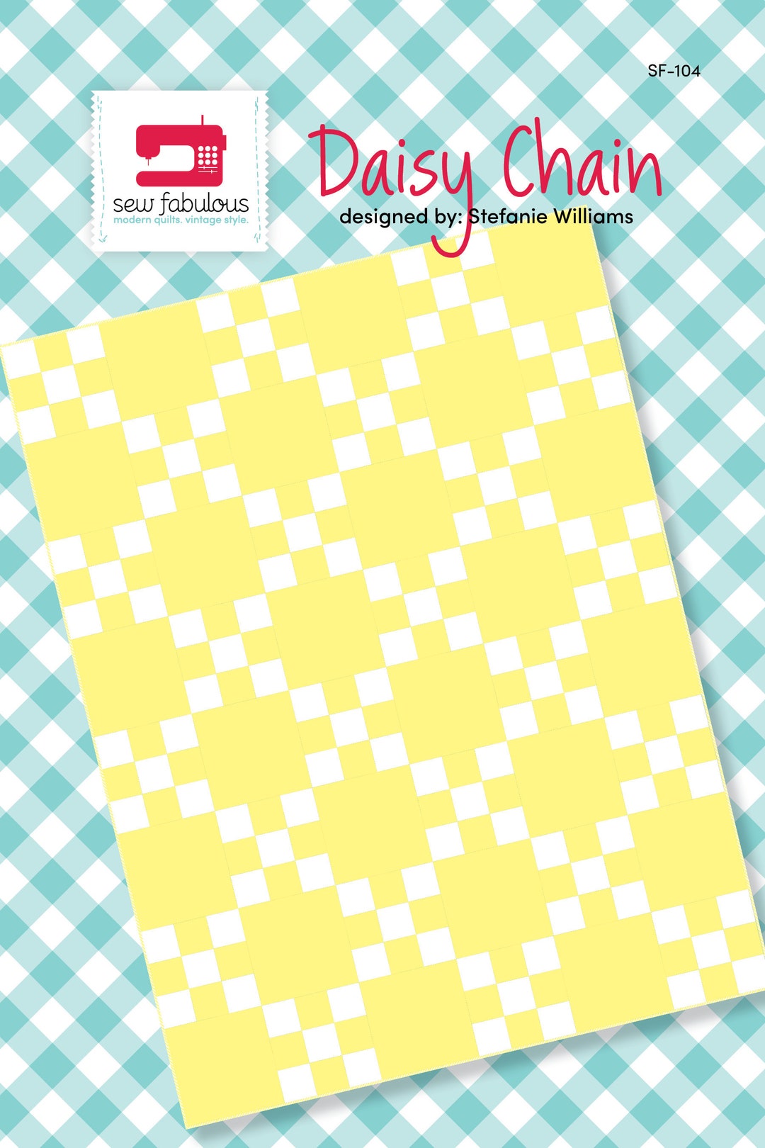 Daisy Chain Quilt Pattern PDF - Etsy