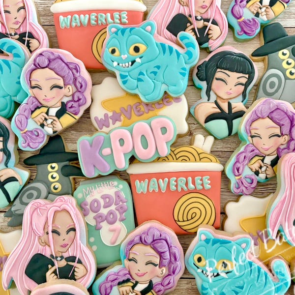 Kpop Demon Hunters Cookies - Etsy