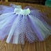 Purple and White Polka Dot Tutu - Etsy