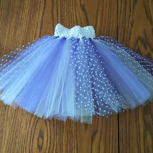Purple and White Polka Dot Tutu - Etsy