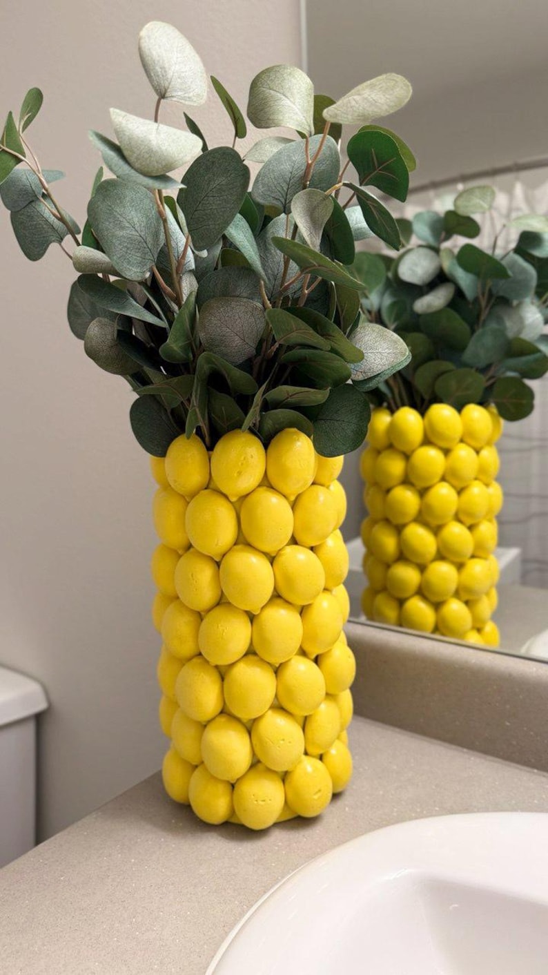 Lemon Vase Medium - Etsy