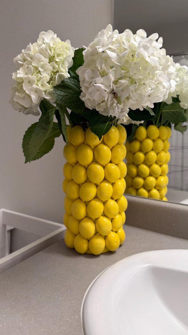 Lemon Vase Medium - Etsy