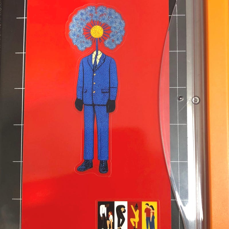 Man With Laptop Whimsical - Etsy