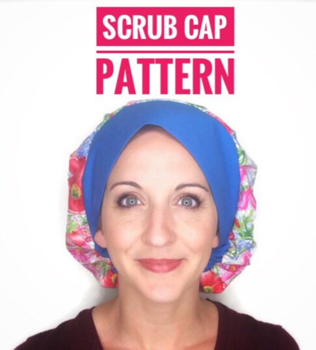 Scrub Hat Sewing Pattern Tutorial Diy Surgical Scrub Hat For Women