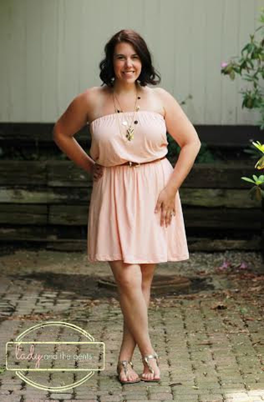 Womens Sundress Pdf Sewing Pattern for Beginners, Strapless or With ...