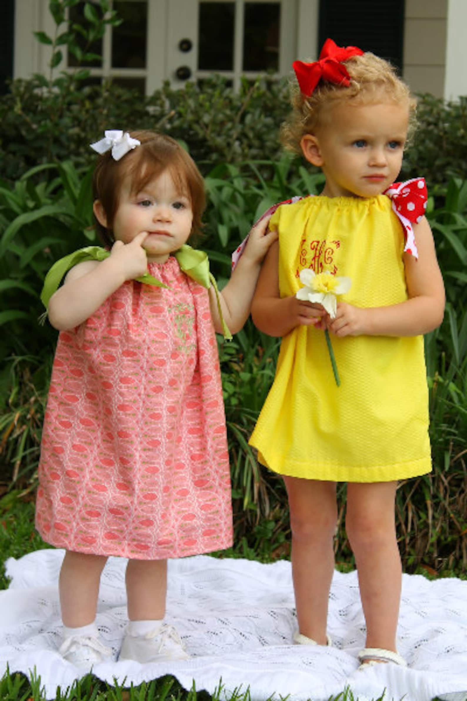 Pillowcase Dress for Girls Pdf Sewing Pattern, Beginner Summer Sundress ...