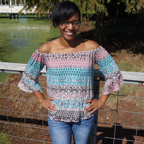 Off Shoulder Shirt - Etsy